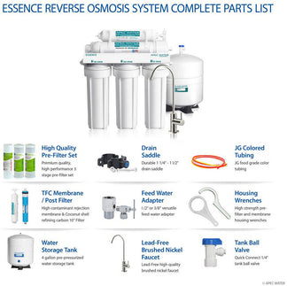 75GPD Pure Water 5 Stage RO system with pump – Reverse Osmosis