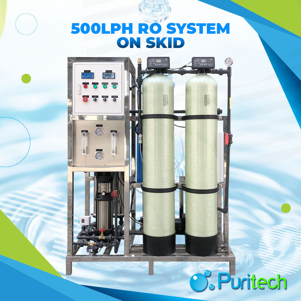 500l/h RO System On Skid – Reverse Osmosis
