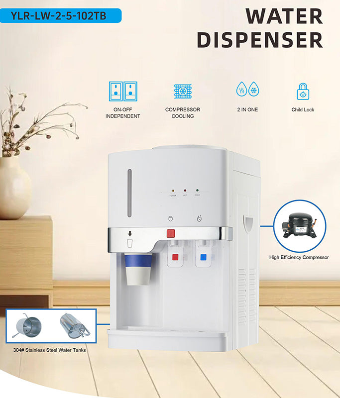 Countertop Water Dispenser - YLR-LW-2-5-102TB – Reverse Osmosis