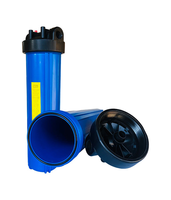 20" Big Blue Water Filter Housing - Single O Ring – Reverse Osmosis